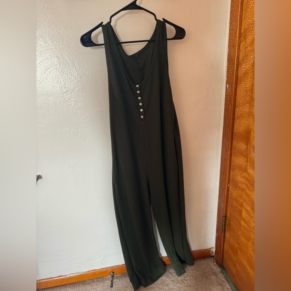 Source Unknown | Pants & Jumpsuits | Green Jumper | Poshmark